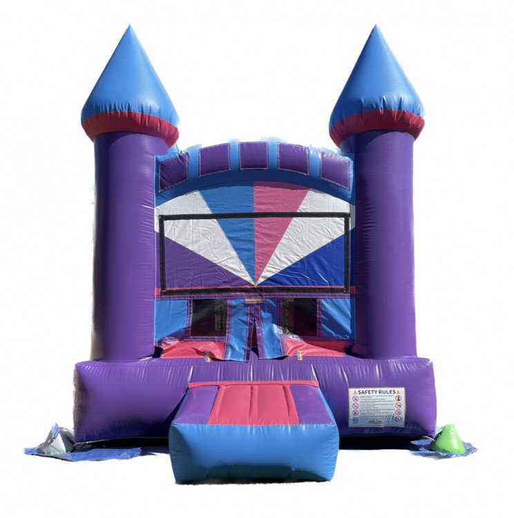 Cotton candy Bounce House - The Bounce House Company